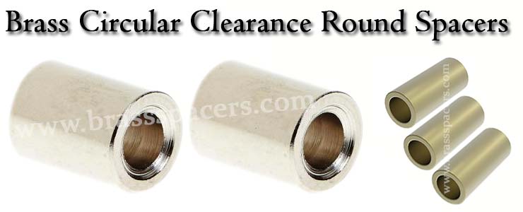 Brass Circular Clearance Round Spacers -Satish Enterprise