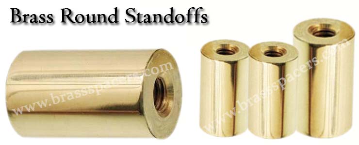 Brass Round Standoffs | Round Spacers | Brass Hex Standoffs